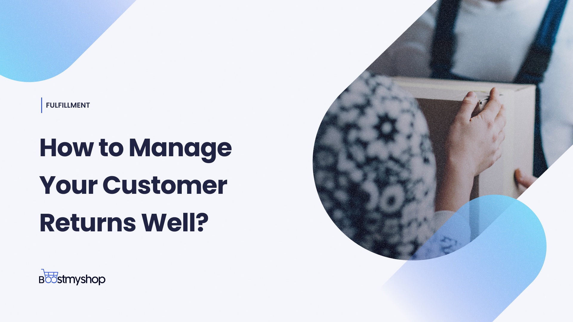 E-commerce Operations Management - Boostmyshop